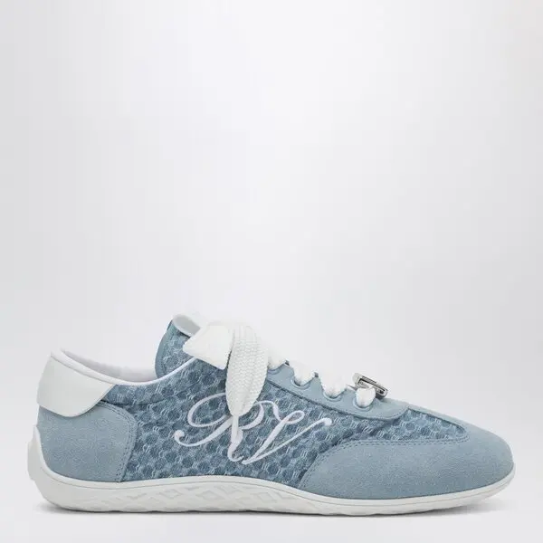 ROGER VIVIER Viv' Low Sneakers In Sky - Blue