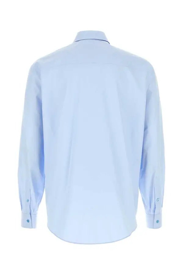 Fendi Light Poplin Shirt - Blue