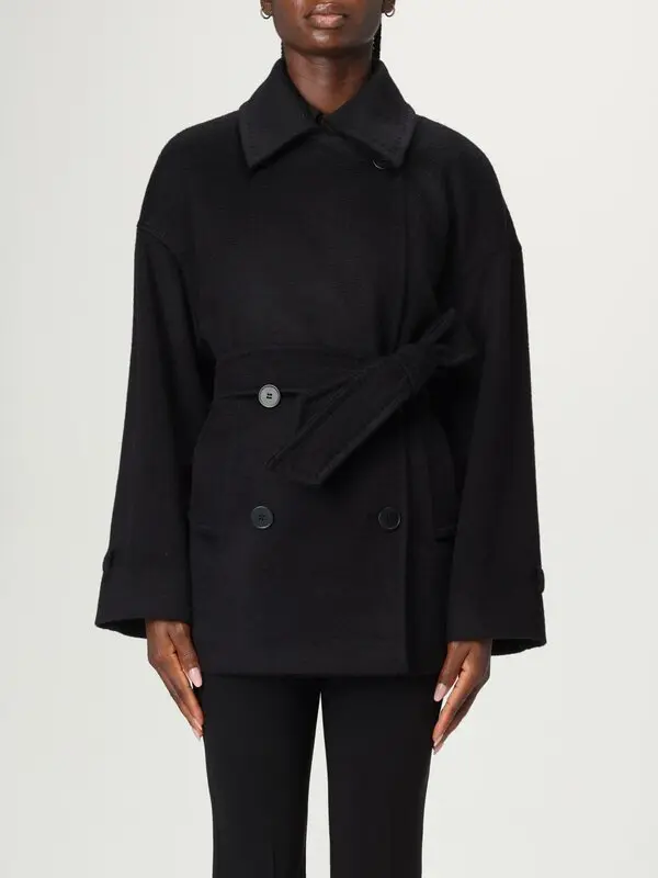 Max Mara Wool Coat - Black