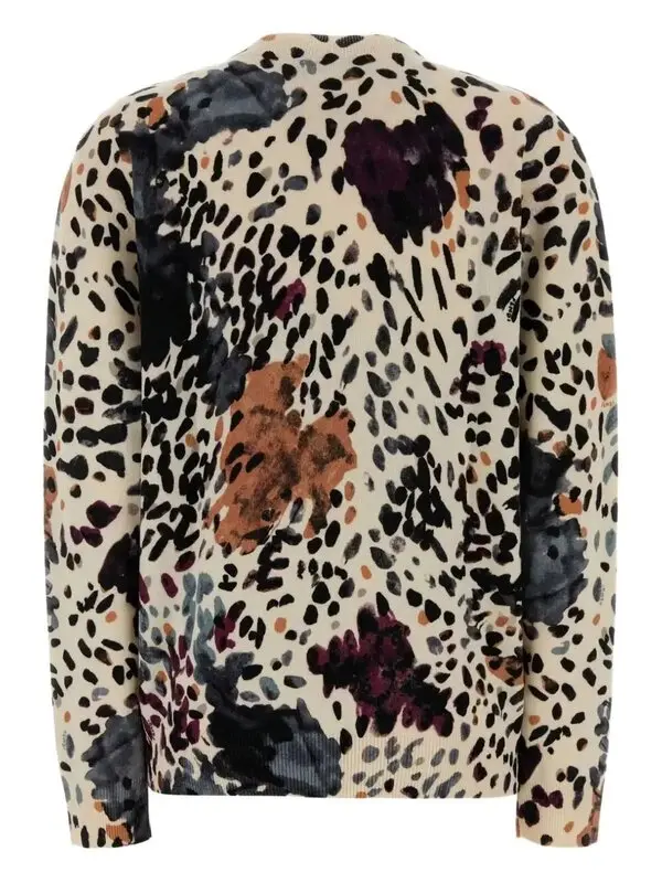 Fendi Falena` Printed Sweater - Multicolor