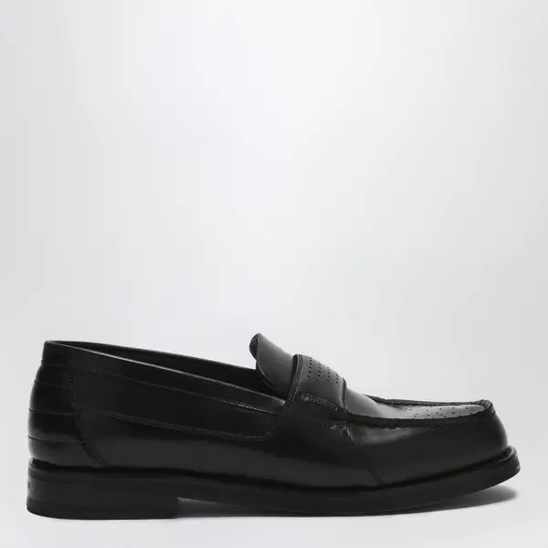 1989 STUDIO Leather Loafers - Black