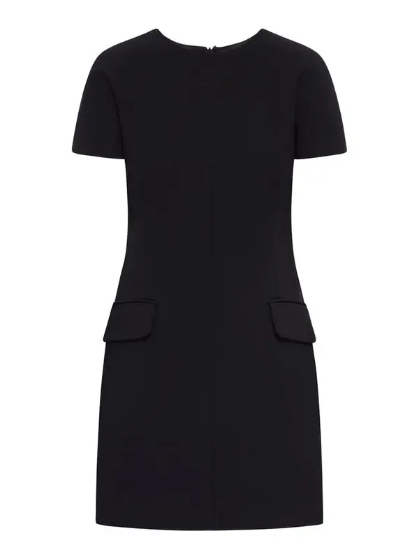 Sportmax Hourglass Jersey Dress - Black