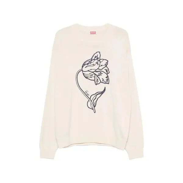 Kenzo Neutrals Sweaters & Knitwear Jumpers