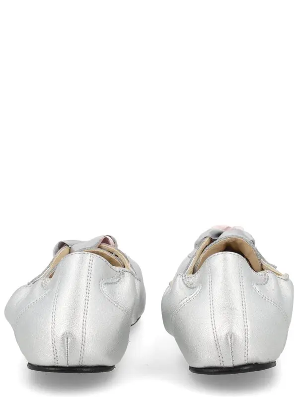 Repetto Silk Tennis Sneaker - Silver