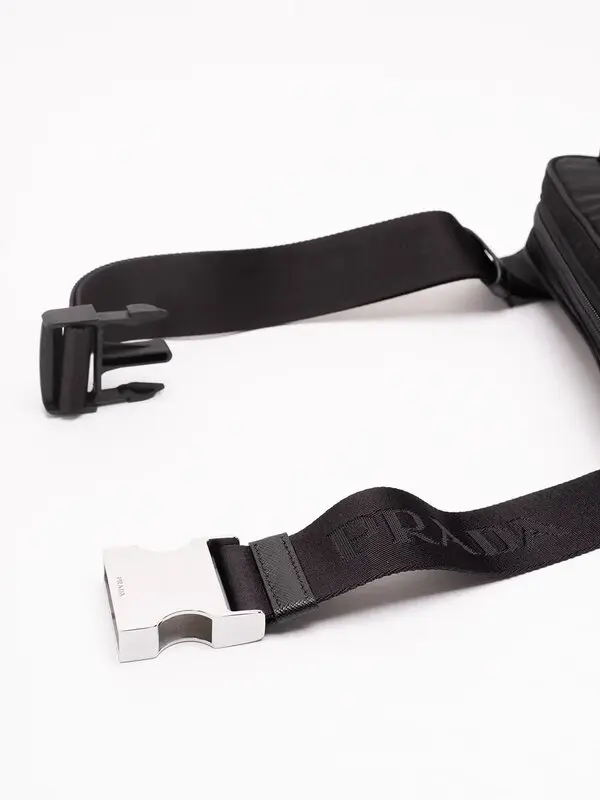 Prada Re-nylon And Saffiano Leather Belt Bag