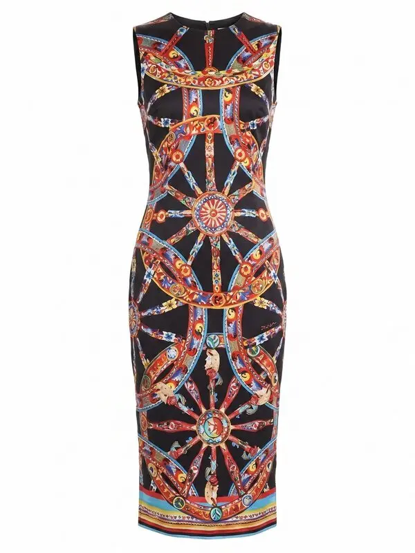 Dolce & Gabbana Printed Dress - Multicolor