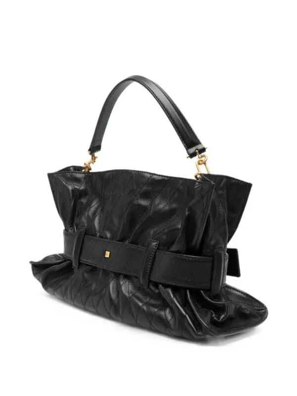Balmain Anthem Medium Leather Tote