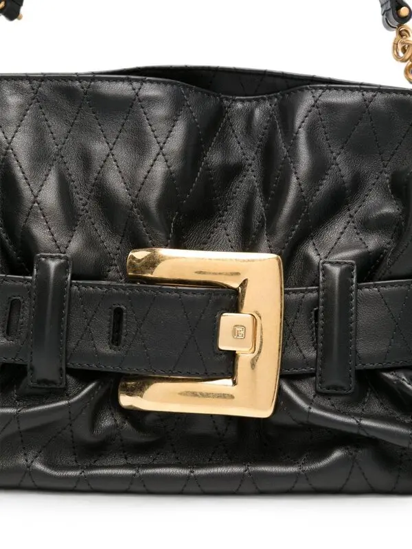 Balmain Anthem Medium Leather Tote - Multicolor