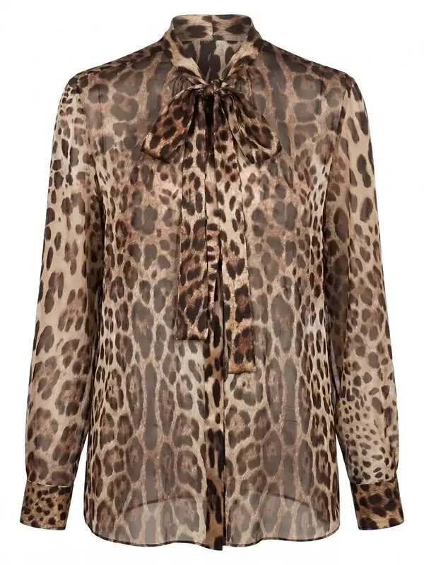 Dolce & Gabbana Leopard-print Shirt