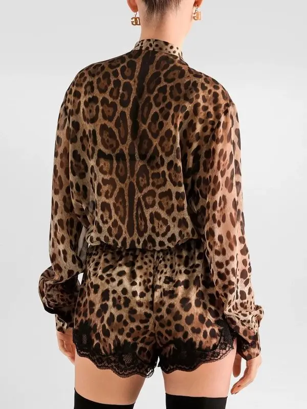 Dolce & Gabbana Leopard-print Shirt