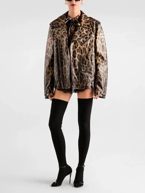 Dolce & Gabbana Leopard-print Shirt