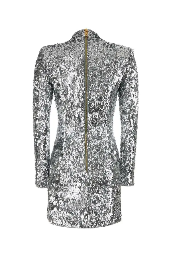 Balmain Sequins Mini Dress