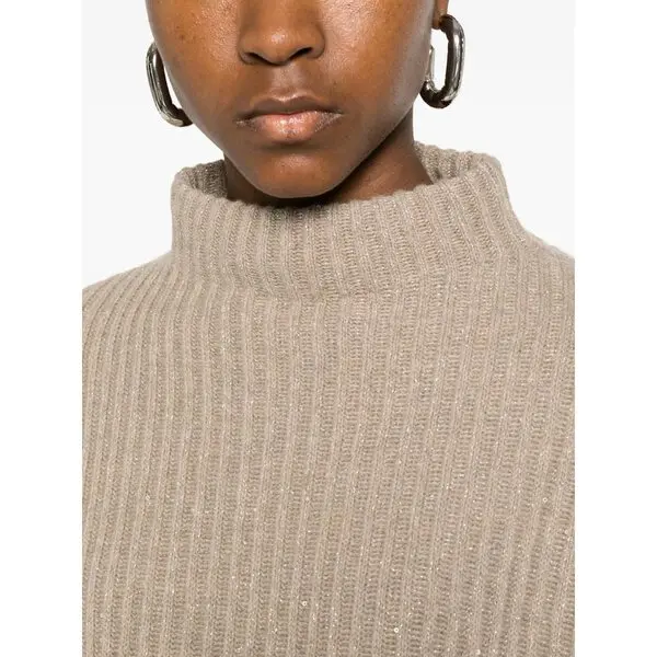 Brunello Cucinelli Ribbed Knit Jumper