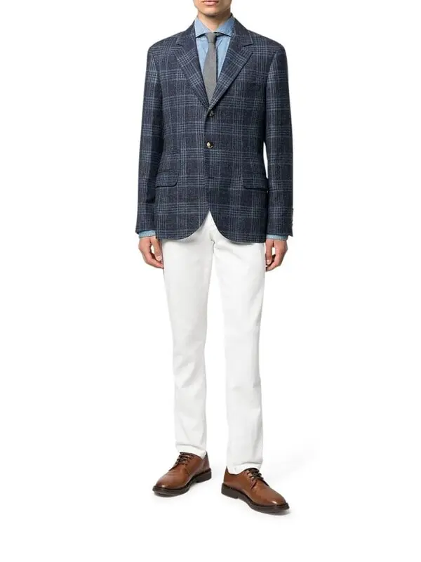 Brunello Cucinelli Long-sleeved Denim Shirt