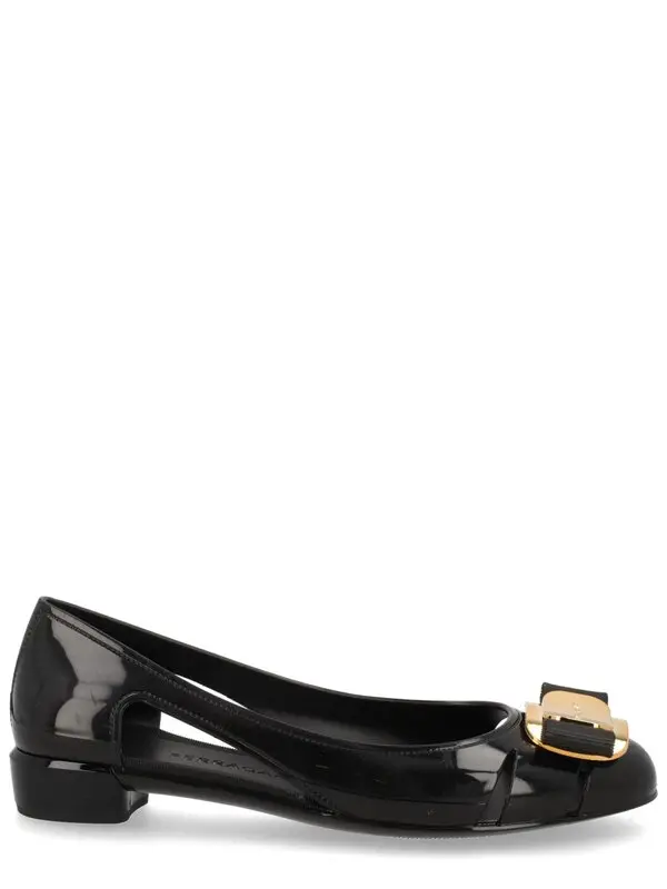 FERRAGAMO Ballerina Nara Jelly - Black