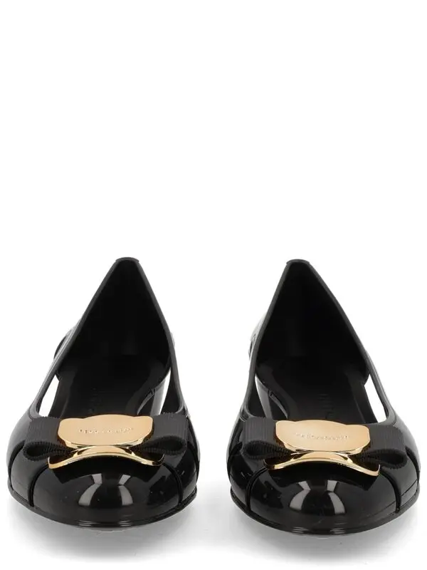 FERRAGAMO Ballerina Nara Jelly - Black
