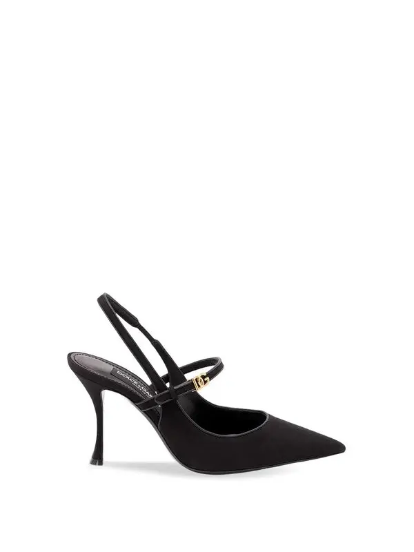 Dolce & Gabbana Goatskin Slingback Stiletto - Multicolor