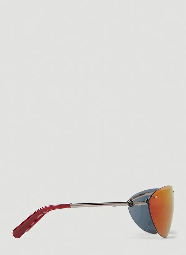 Moncler Mirrored Sunglasses - Orange