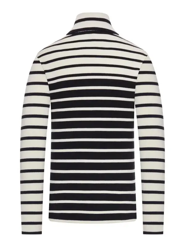 TOTEME Striped Turtleneck Sweater