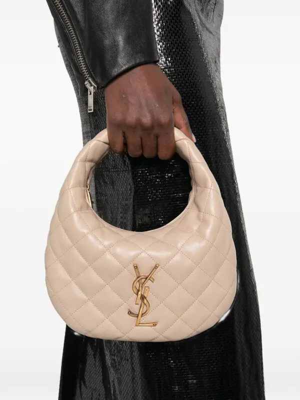 Saint Laurent Icarino Leather Hobo Bag - Multicolor