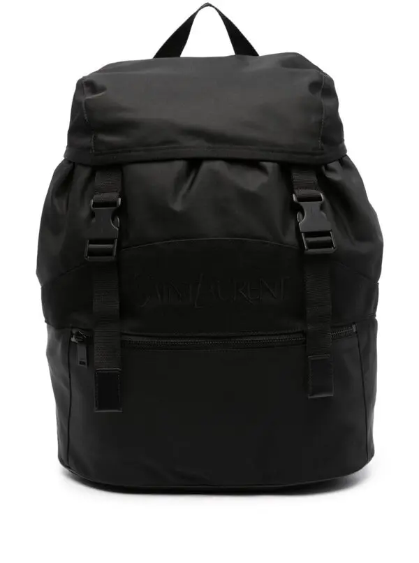 Saint Laurent Recycled Nylon Backpack - Multicolor