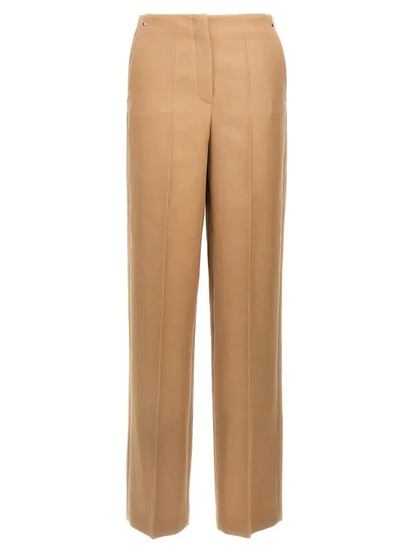 Fendi Grain De Poudre Trousers - Cream