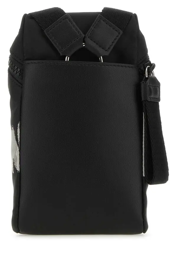 Alexander McQueen Fabric Graffiti Crossbody Bag
