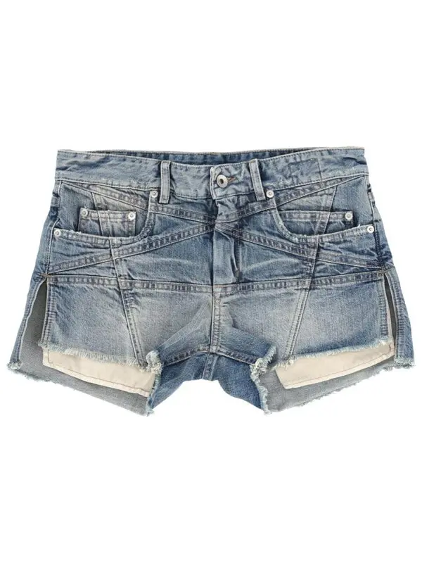 Rick Owens Denim Shorts