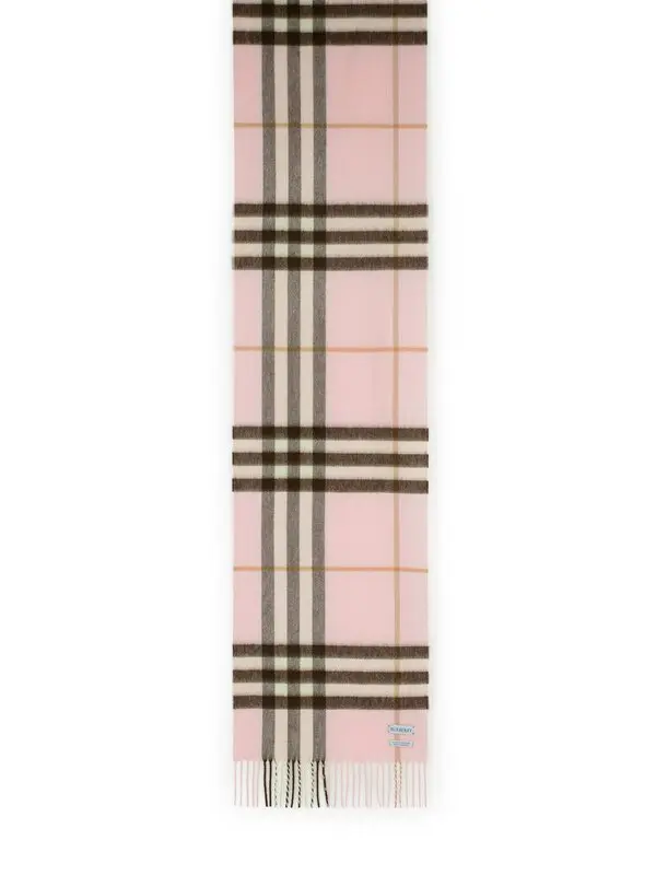 Burberry Cashmere Scarf - Pink
