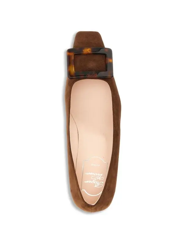 ROGER VIVIER Belle Vivier Leather Pumps