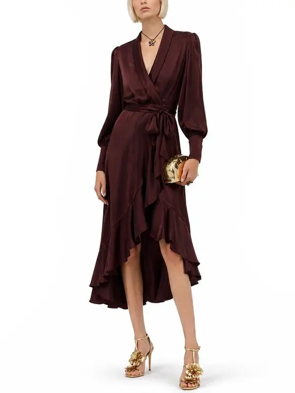 Zimmermann Abito Midi In Seta