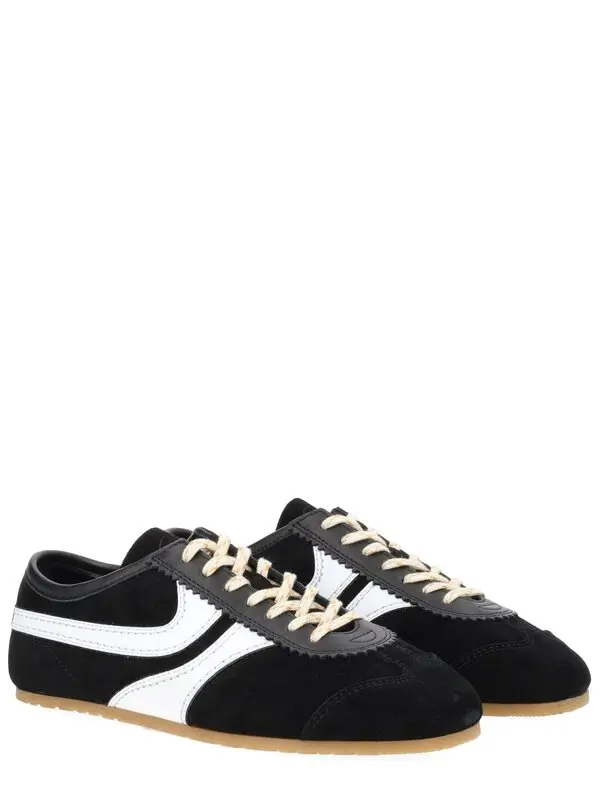 Dries Van Noten Suede Sneakers - Black