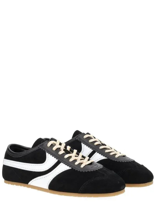 Dries Van Noten Suede Sneakers - Black