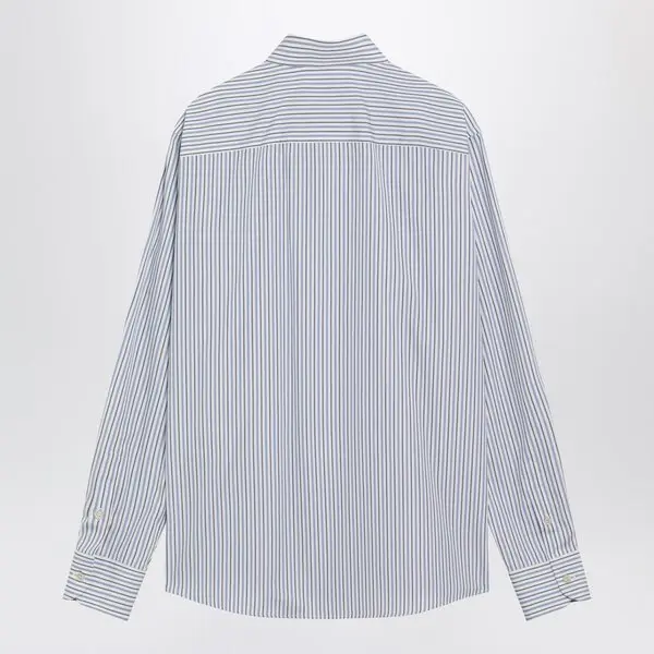 Valentino Garavani Ivory Shirt With Light And Stripes