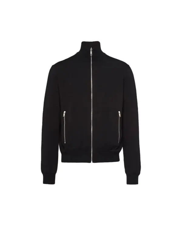Prada Reversible Wool And Re-nylon Jacket