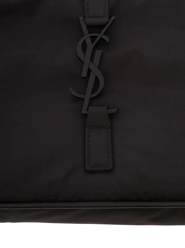 Saint Laurent Le 5 À 7 Shoulder Bag With Cassandre Fastening In Recycled Nylon - Multicolor