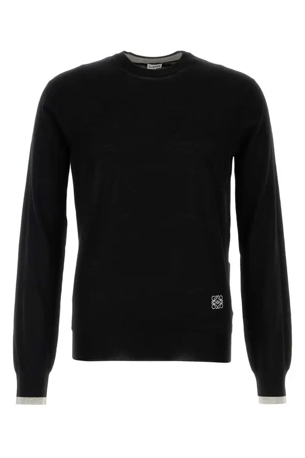 Loewe Wool Sweater - Black