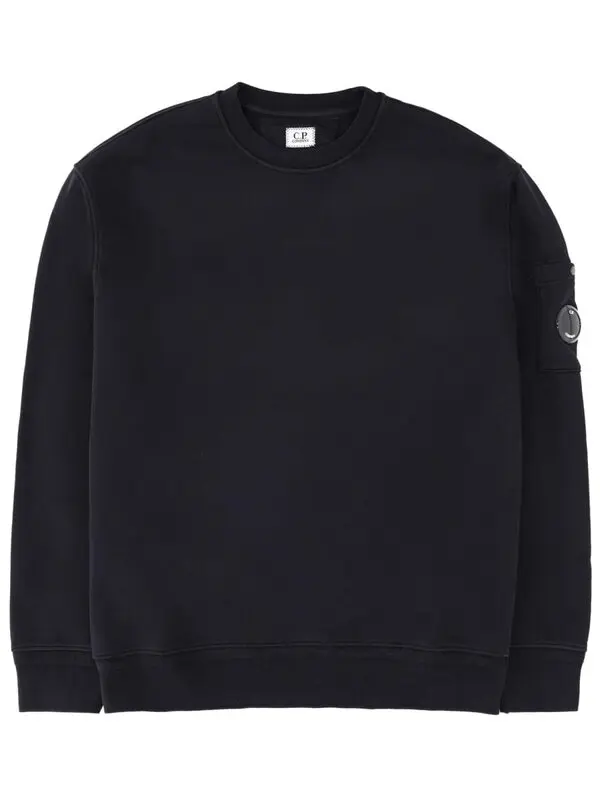 C.P. COMPANY Sweatshirt With Logo - Blue