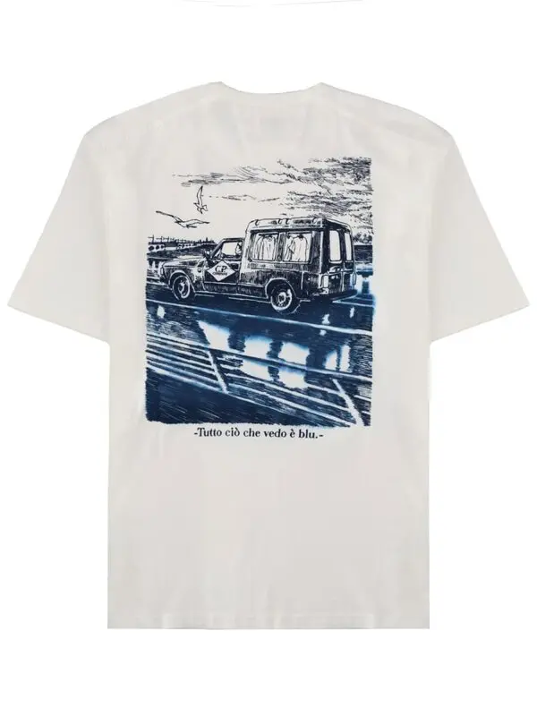 C.P. COMPANY T-shirt With Logo And Print