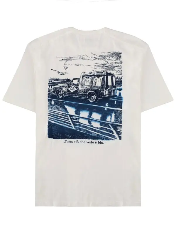 C.P. COMPANY T-shirt With Logo And Print