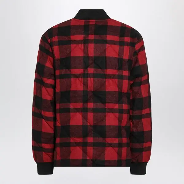 Polo Ralph Lauren Quilted Check Bomber Jacket - Pink