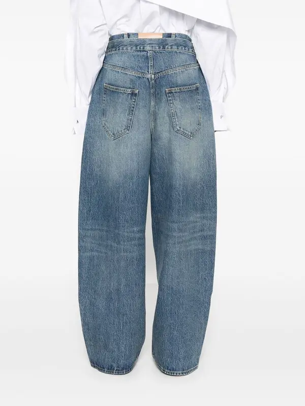 Attico Denim Cotton Jeans - Multicolor