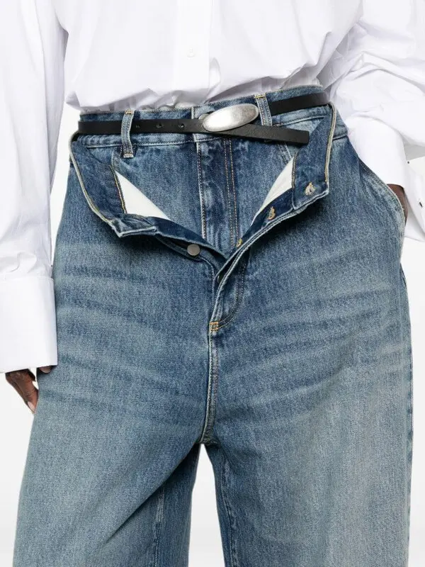 Attico Cotton Denim Jeans - Multicolor