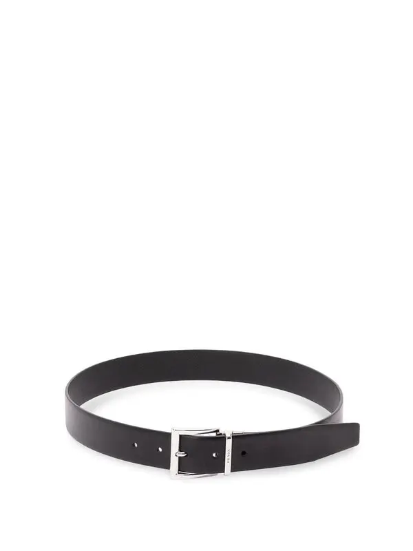 Prada Saffiano Leather Reversible Belt