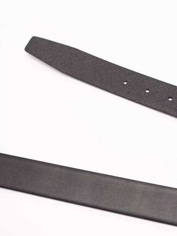 Prada Saffiano Leather Reversible Belt