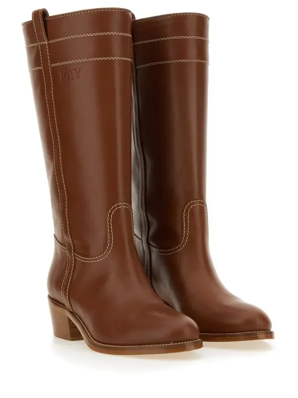 FAY Leather Boot