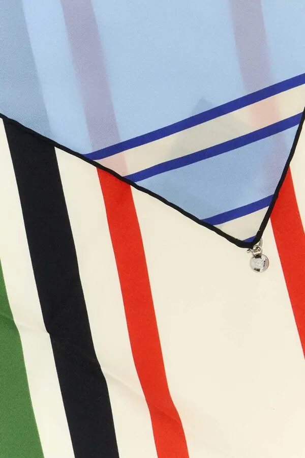 Loewe Printed Silk Foulard - Multicolor