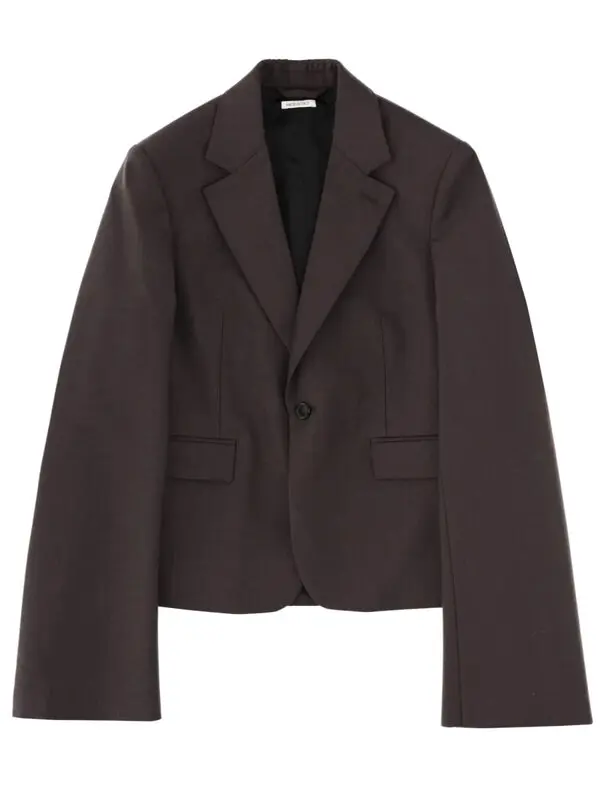 JW Anderson Tailored Wool Blazer - Brown