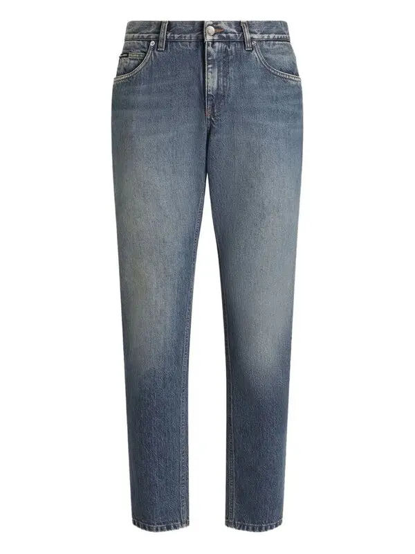Dolce & Gabbana Tapered Jeans - Blue