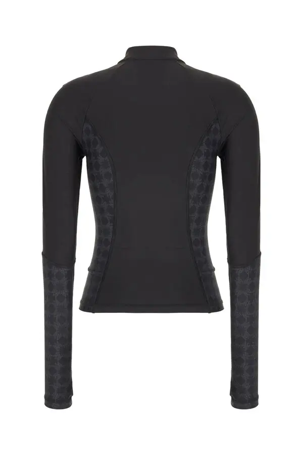 Amiri Ami Ami Ami Printed Quarter Zip Top